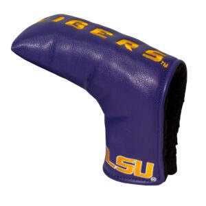 team golf ncaa lsu tigers vintage blade putter cover golf club vintage blade putter headcover, form fitting design, fits scotty cameron, taylormade, odyssey, titleist, ping, callaway