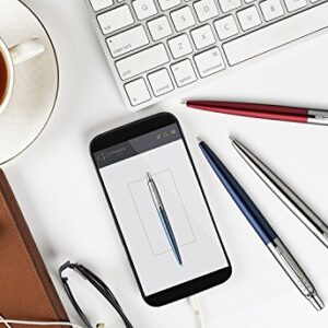 Parker Jotter London Trio Discovery Pack: Ballpoint Pen (Royal Blue), Gel Pen (Red Kensington) & Mechanical Pencil (Stainless Steel)