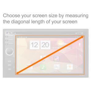 BoxWave Screen Protector Compatible with Subaru 2018 Crosstrek Display (8 in) - ClearTouch Anti-Glare (2-Pack), Anti-Fingerprint Matte Film Skin