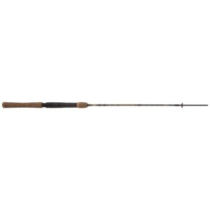 berkley 5’6” lightning rod spinning rod, one piece spinning rod, 4-8lb line rating, light rod power, moderate action, 1/16-3/8 oz. lure rating