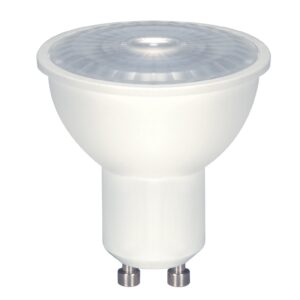 Satco S9383-6.5 Watt LED MR16 Bulb ; 3000K ; GU10 Base ; 120 Volt (6 LED Light Bulbs)