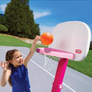 Little Tikes Easy Score Basketball Set, Pink- Amazon Exclusive 22.00 L x 23.75 W x 61.00 H Inches