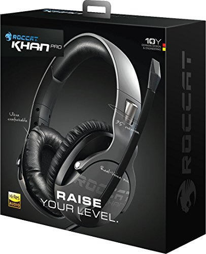 Roccat Khan Pro - Wired Headset - Full Size - Gray