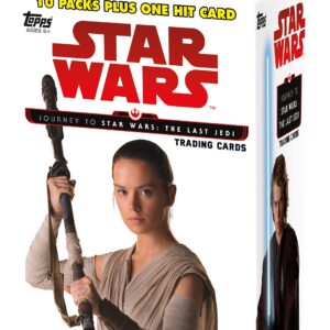 Topps Cards Star Wars Journey to Episode VII Value Box | 10 Factory Sealed Pack | 61 Cards Total