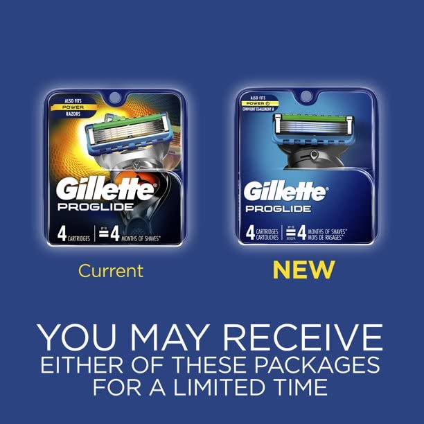 Gillette Fusion5 ProGlide Men's Razor Blade Refills, Pack of 16 Cartridges (packaging may vary)