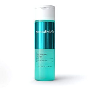 proactivmd face toner for acne prone skin - pore refining alcohol free toner for face care and oily skin - hydrating toner for sensitive skin, with witch hazel, 6 oz