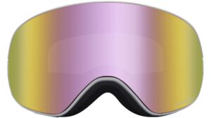 dragon alliance x2s whiteout snow goggles for men/women, pink ion