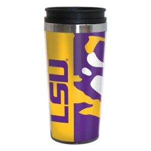 boelter brands ncaa lsu tigers hype travel tumbler, 16-ounce