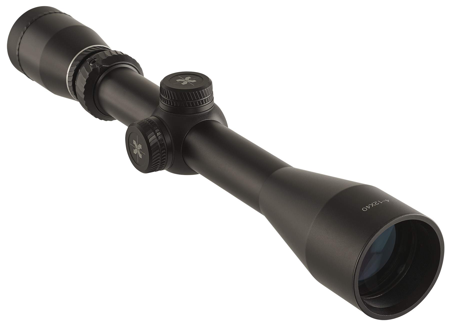 Axeon Optics Hunting Series Plex Reticle Rifle Scope, 4-12x40mm