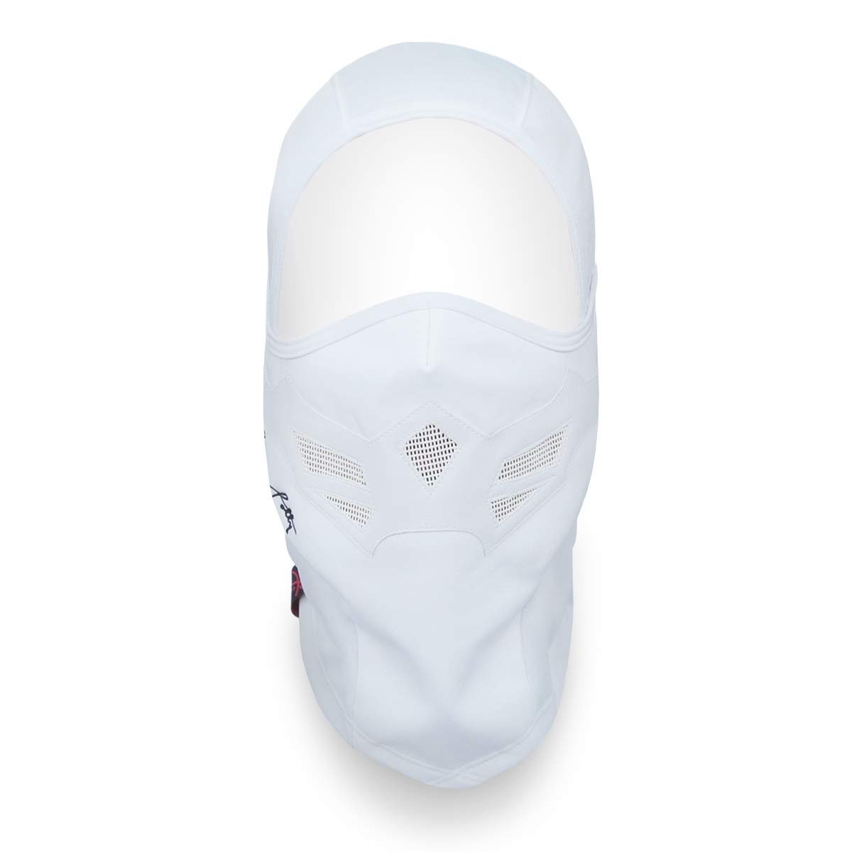 Full Balaclava Ski Face Mask. Use for Snowboarding & Cold Winter Weather Sports (One Size, White)