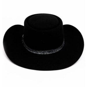 Stetson Men's Revenger Wool Felt Western Hat Black 7 3/4