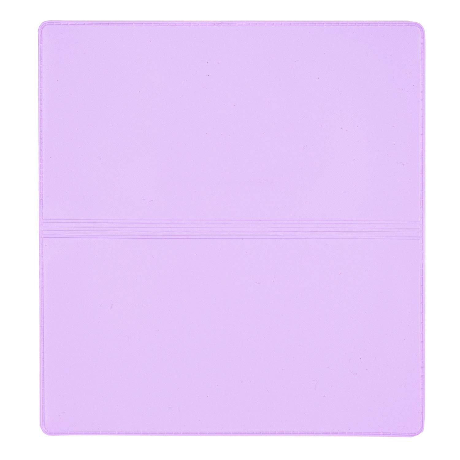 Lavendar Vinyl Checkbook Cover, Top Tear Personal Vinyl Checkbook Cover