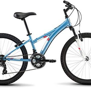 Diamondback Bicycles Tess 24 Youth Girls 24" Wheel Mountain Bike, Blue