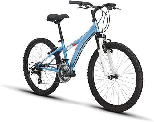 Diamondback Bicycles Tess 24 Youth Girls 24" Wheel Mountain Bike, Blue