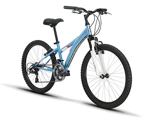 Diamondback Bicycles Tess 24 Youth Girls 24" Wheel Mountain Bike, Blue