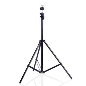 pyle pocket mini projector & camcorder stand - portable black universal tripod w/ 360 degree adjustment - video recorder, dslr, slr, dlp, digital camera holder for presentation & recording - prjtps44