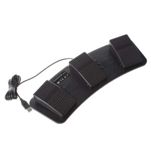 ikkegol pc usb triple foot switch pedal