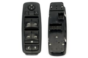 driver side master power window switch - compatible with dodge and jeep vehicles - 2008-2012 nitro and liberty, 2009-2010 journey - replaces part 4602632ah, 4602632af, 4602632ab, 4602632ag - 8 pins