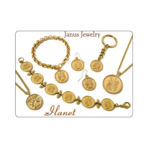 MADE IN USA - Reproduction of the Historic JANUS Double-headed Pendant, From ilanet Museum Collection