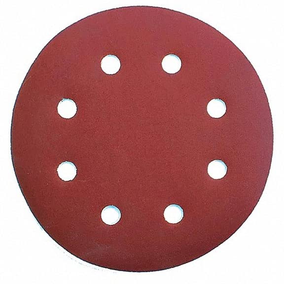 5" 8 Hole 800 Grit Sand Disc Paper Random Orbit Hook and Loop Sander Sandpaper Sheet for Dewalt, Bosch Makita