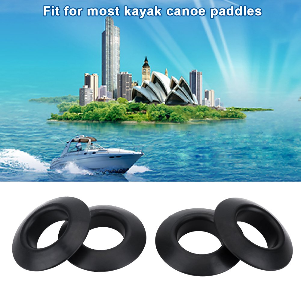 20 Pcs Durable Practical Rubber Drip Rings for Kayak Canoe Rafting Paddles Shaft 30mm