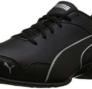 PUMA Mens Super Levitate Cross Trainer, PUMA Mens Black-PUMA Mens Aged Silver, 11