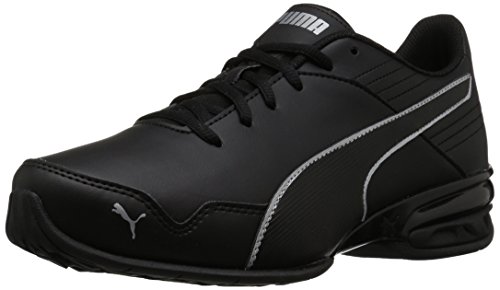 PUMA Mens Super Levitate Cross Trainer, PUMA Mens Black-PUMA Mens Aged Silver, 11