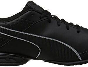 PUMA Mens Super Levitate Cross Trainer, PUMA Mens Black-PUMA Mens Aged Silver, 11