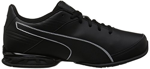 PUMA Mens Super Levitate Cross Trainer, PUMA Mens Black-PUMA Mens Aged Silver, 11