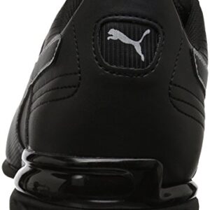 PUMA Mens Super Levitate Cross Trainer, PUMA Mens Black-PUMA Mens Aged Silver, 11