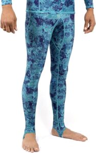 dxdivers men's rash guard camo lycra pants freediving spearfishing (2x-large)