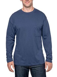 insect shield men's upf 30+ dri-balance long sleeve navy