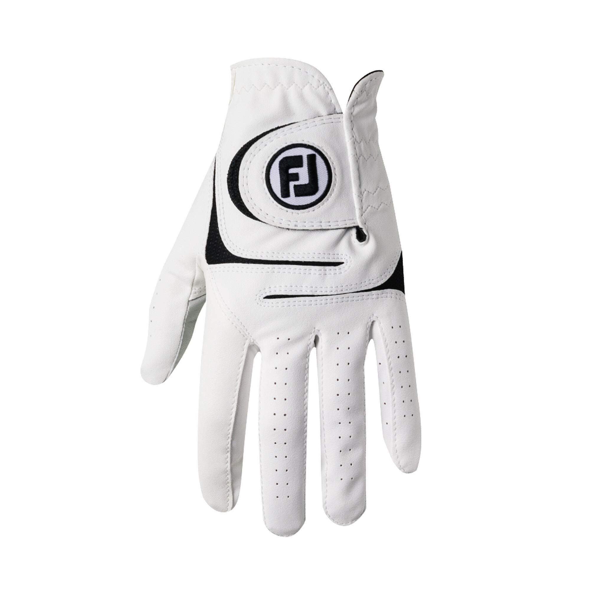 FootJoy Men's WeatherSof 2-Pack Golf Glove White X-Large, Worn on Left Hand