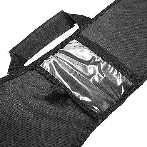 LIXADA Kayak Paddle Bag Long Kayak Boat Canoe Paddle Storage Bag Holder Pouch Cover (Black)