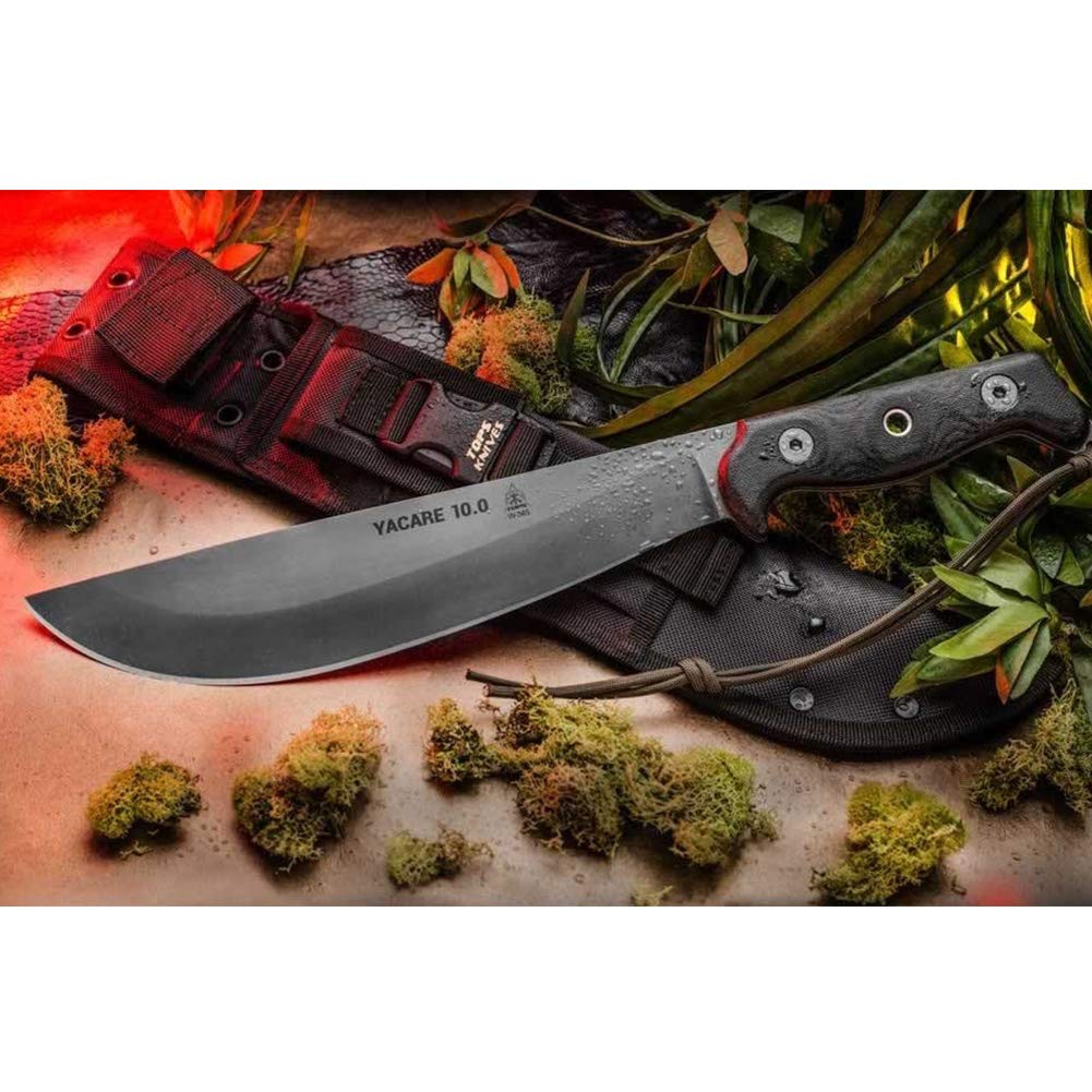 TOPS KNIVES Yacare 10.25in Machete - YAC-01