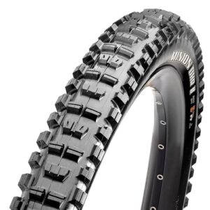 maxxis minion dhr2 folding dual compound exo/tr tyre - black, 27.5 x 2.60-inch