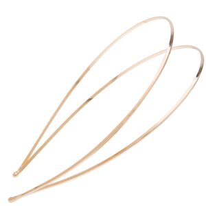 L. Erickson Metal Double Headband - Gold