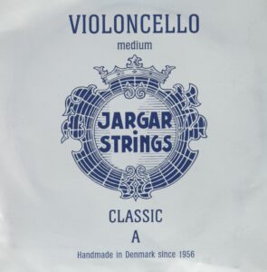 jargar 4/4 cello a string medium chromesteel