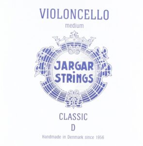 jargar 4/4 cello d string medium chromesteel