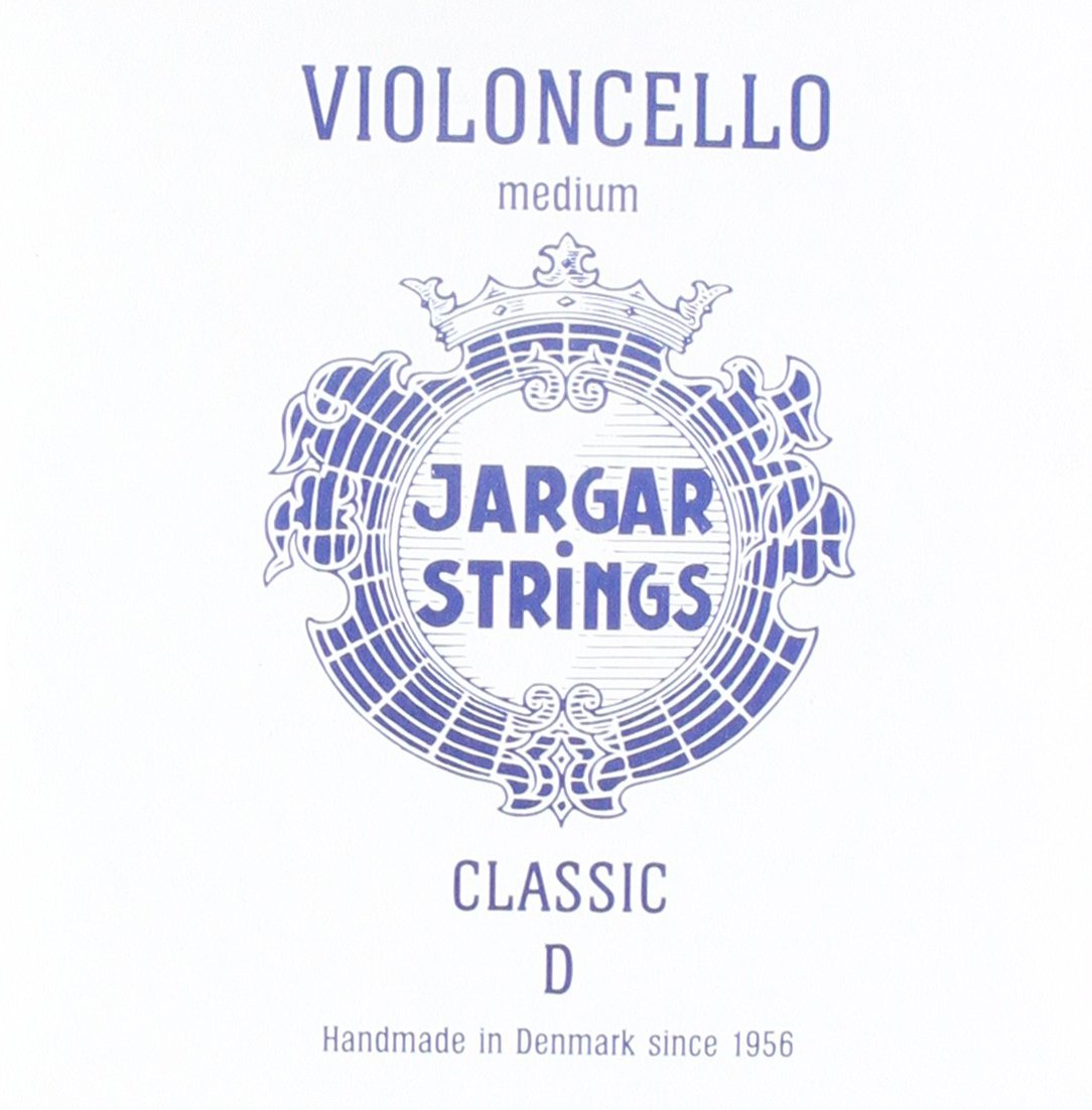 Jargar 4/4 Cello D String Medium Chromesteel