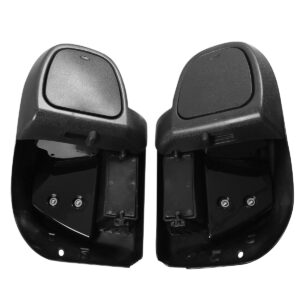 XMT-MOTO Lower Vented Leg Fairing Glove Box For Harley Touring Road King, Street Glide,Road Glide, Electra Glide, org equipment on FLHTCU 2014-later