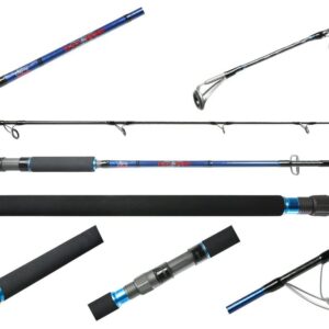 Jigging world Black Widow 200 Spinning Rod 2~6OZ 40~80LB