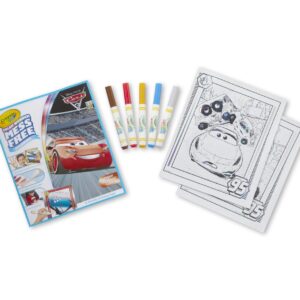 Crayola Color Wonder Cars 3, Mess Free Coloring, 12 Pages, 75-2450