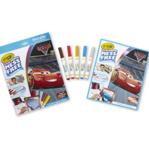 Crayola Color Wonder Cars 3, Mess Free Coloring, 12 Pages, 75-2450