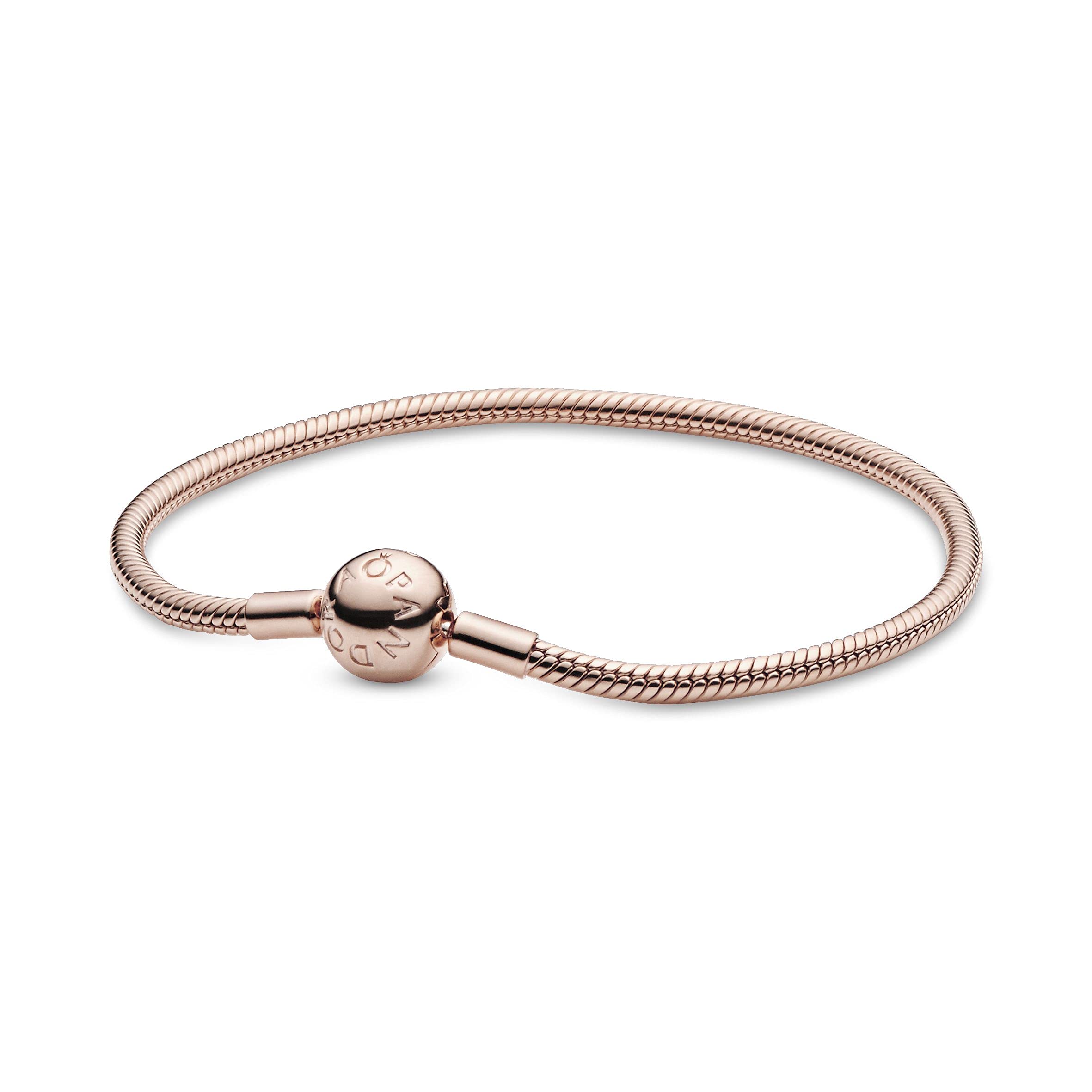 PANDORA Smooth Rose Clasp Bracelet