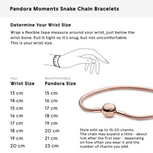 PANDORA Smooth Rose Clasp Bracelet