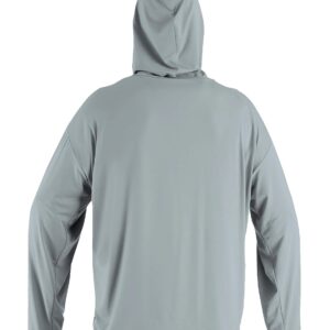 O'Neill Men's 24-7 Traveler UPF 30+ Long Sleeve Sun Hoodie, Cool Grey/Cool Grey, L