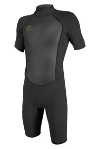 o'neill men's o'riginal 2mm short sleeve spring wetsuit, black, x-large