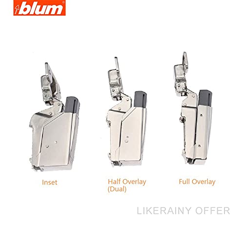 (8 PCS) Blum BLUMOTION 973A0500 Soft and Effortless Self Closing Mechanism for Full Overlay Hinge Application, Made in Austria, Kitchen Hinge Damper, Cabinet Door Soft Close Hinge Buffer