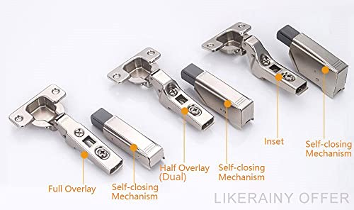 (8 PCS) Blum BLUMOTION 973A0500 Soft and Effortless Self Closing Mechanism for Full Overlay Hinge Application, Made in Austria, Kitchen Hinge Damper, Cabinet Door Soft Close Hinge Buffer